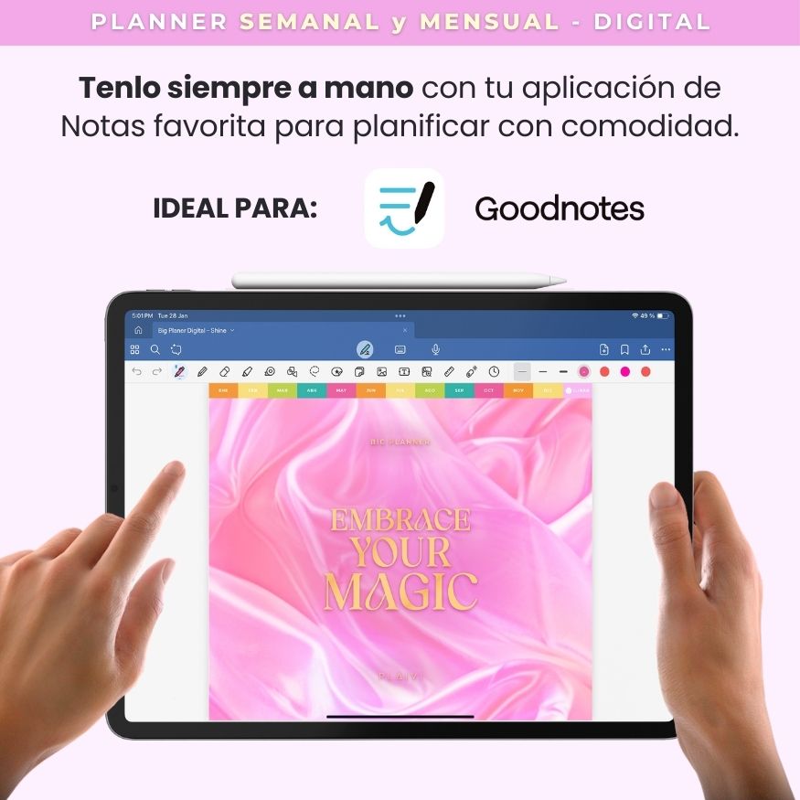 Agendas y Planeadores Digitales 2025 para ipad